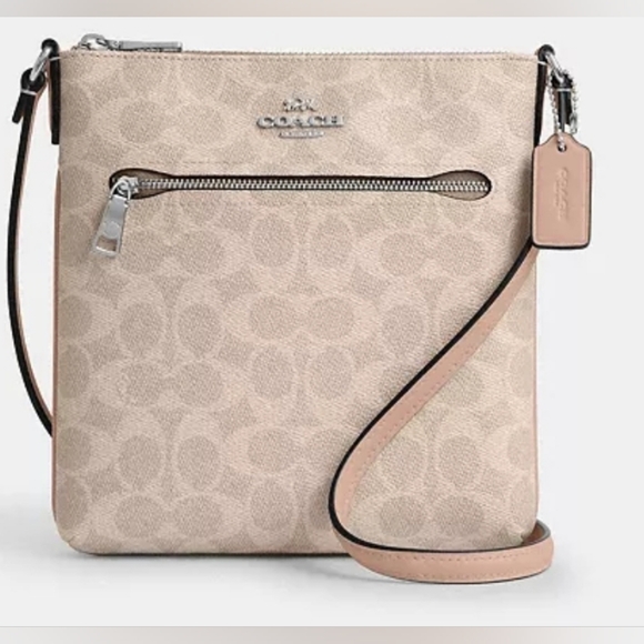 Coach | Bags | Coach Mini Rowan File Bag In Signature Canvas | Poshmark
